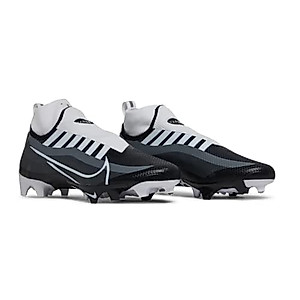 Nike Mens Vapor Edge Pro 360 Football Cleat, Black/White-Dk Smoke Grey HEATSEEKERS Sz 12