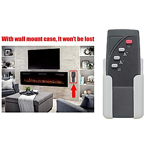 GENGQIANSI Replacement Remote Control for Twin Star Duraflame DF1-3108-05 DF1-550-22 DFI-3108-01 DFI-3108-02 3D Electric Fireplace Heater
