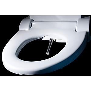 Cascade 3000 Bidet Seat (White, Elongated, Large Remote)