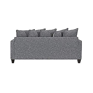 Ready To Live 57th Street Sofa Sectional, 81", Charcoal