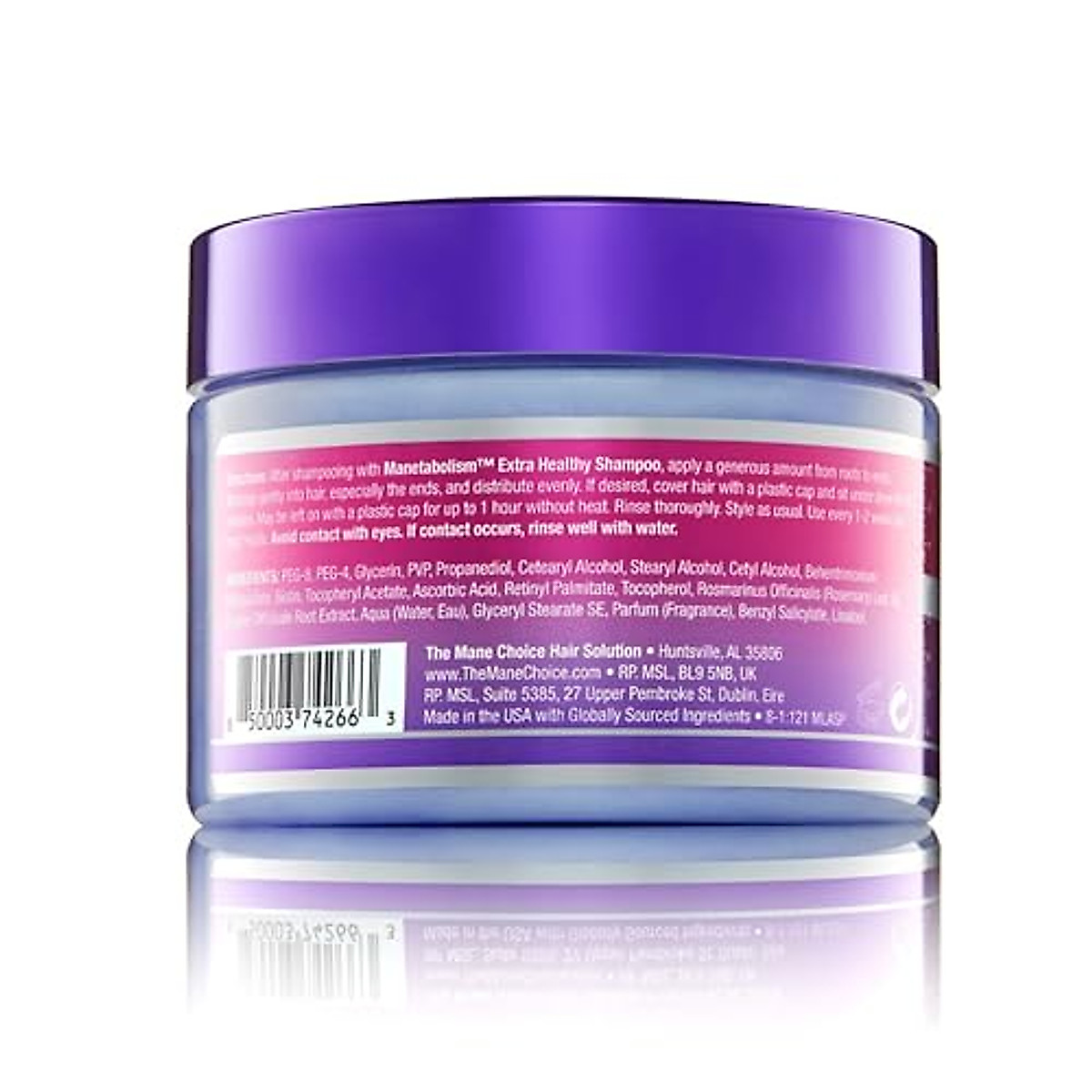 The Mane Choice Manetabolism Rejuvenation Solution Extra Healthy Warming Treatment Mask, 12 oz