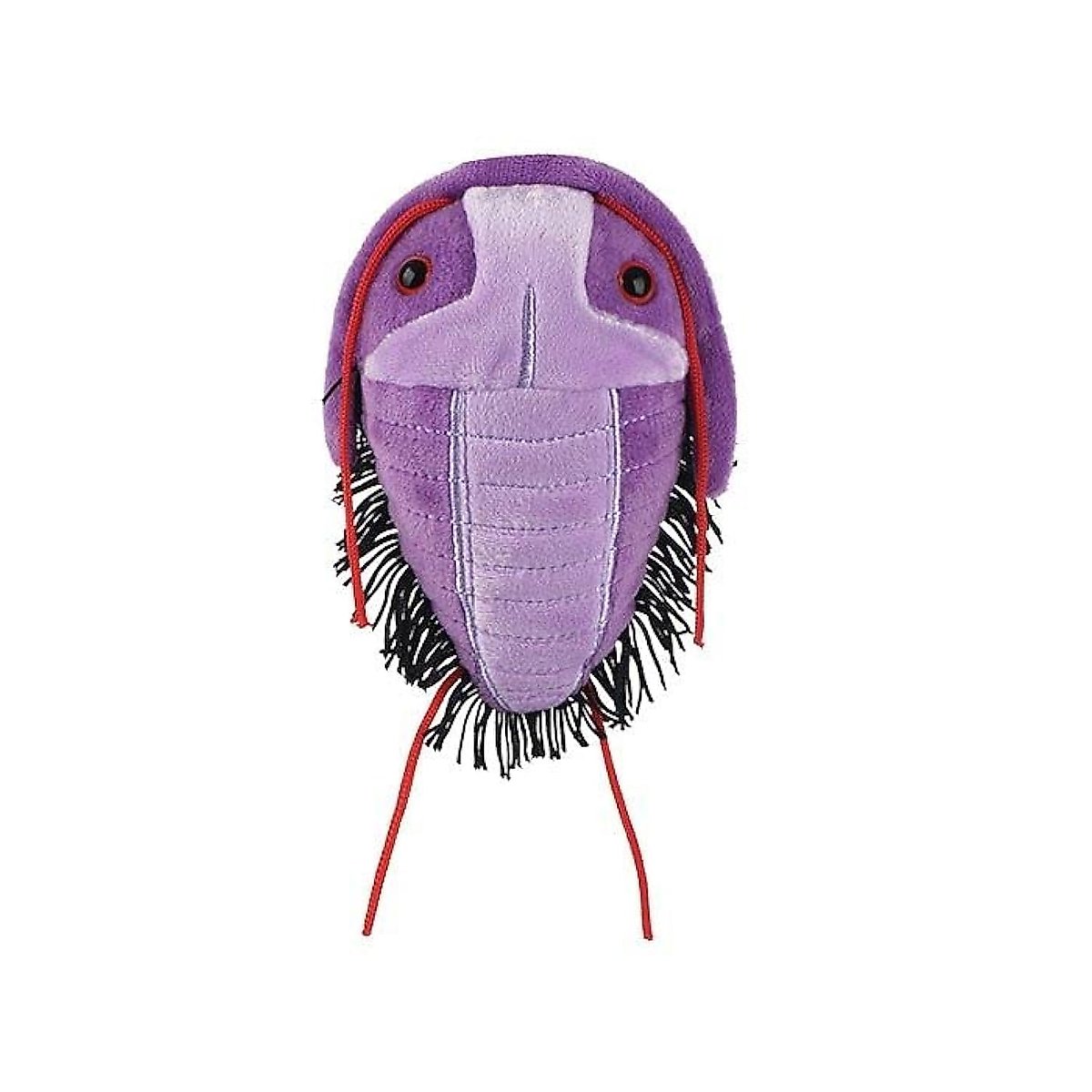 GIANT MICROBES Fuzzy Fossils Trilobite Plush - Learn About Fossils and Prehistoric Creatures, Unique Gift for Family, Friends, Scientists, Nature Lovers and Dinosaur Fans
