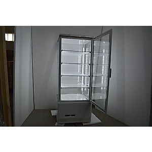 TECHTONGDA Commercial Refrigerator Cake Display Case Pie Beverage Refrigerated Cabinet Showcase 110V 35.6-53.6 F