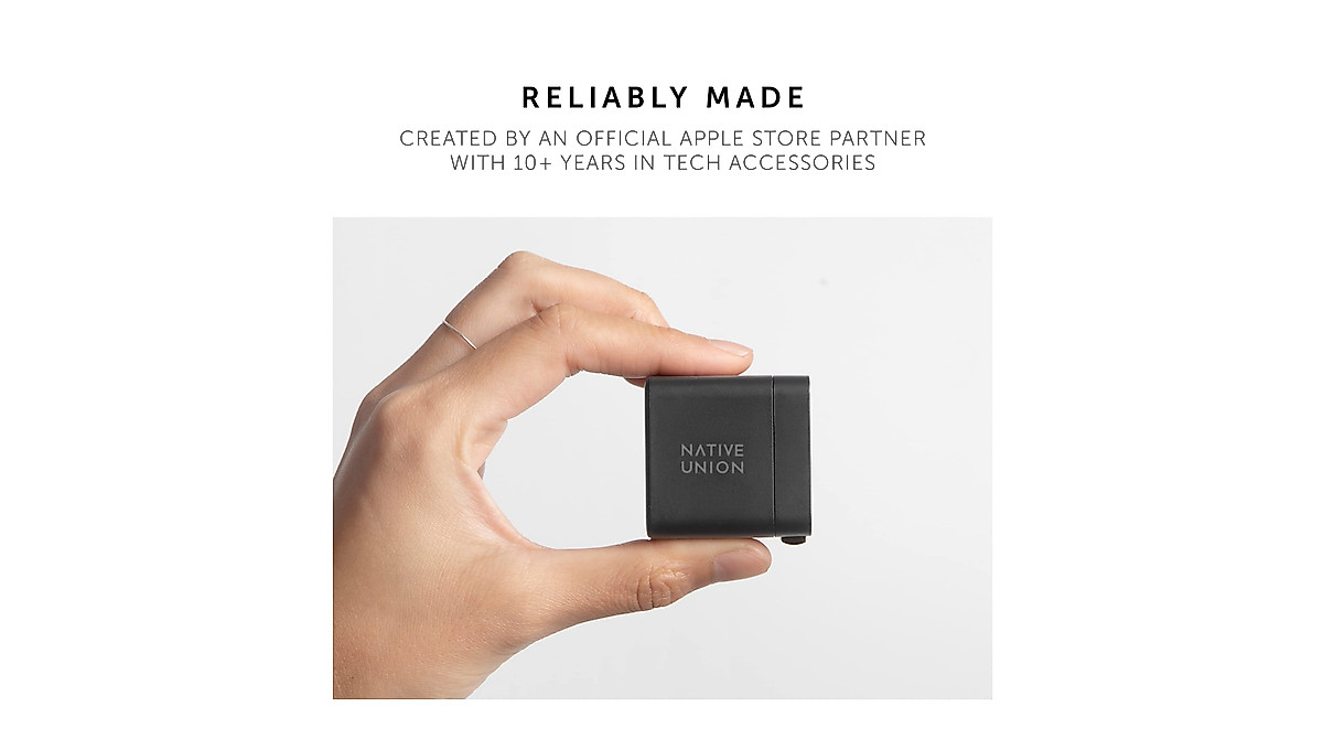 Native Union 35W GaN Charger: Fast USB-C Power for All Devices