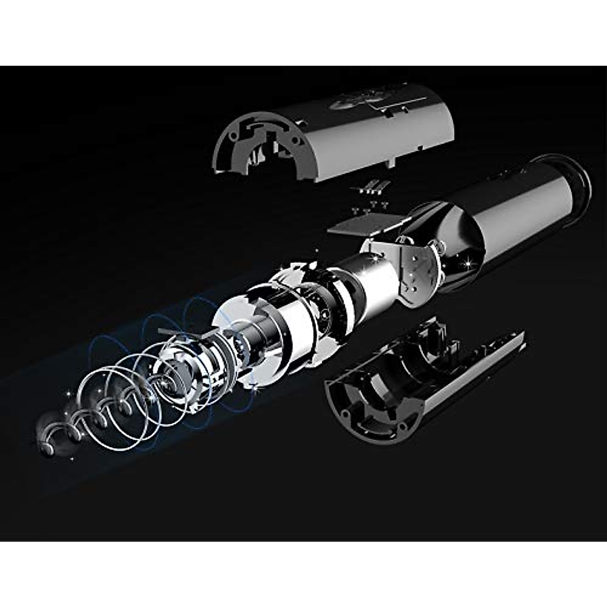 Exptolii Electric Wine Opener, Automatic Bottle Corkscrew with Foil Cutter, Vacuum Stopper and Wine Aerator Pourer