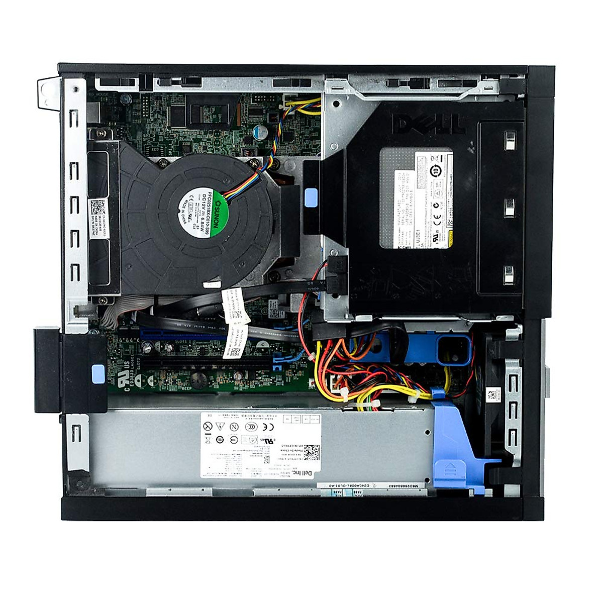 Dell Optiplex 7010 PC with 24 FHD Dell Monitor, Wireless Keyboard, WiFi, Intel i5, 8GB Memory, 240GB SSD Storage, Windows 10 (Renewed)