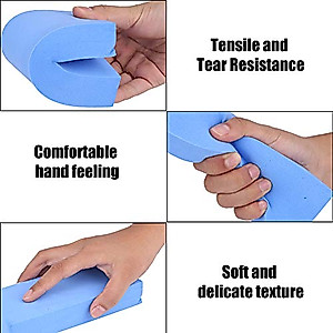 Car Washing Sponge,3Pcs Car Multifunctional PVA Super Absorbent Cleaning Sponge Block Washing Tools (Blue)