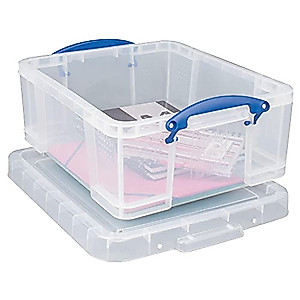 Really Useful Box 17 Liter Snap Lid Storage Bin