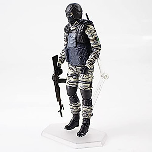 Nmomoytu Sons of Liberty Figma 298 Gurlukovich Solider Snake Movable Figurine Action Figure Collectible 15cm