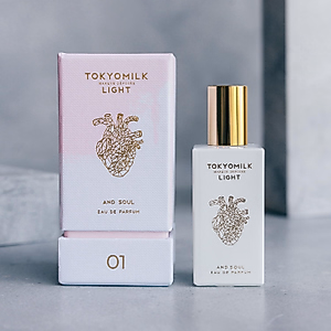TOKYOMILK Light And Soul Eau de Parfum | A Transcendent, Delicate Perfume | Enticing Fragrance Notes Form a Refreshing, Sensory Experience | 1.6 fl oz / 47.3 ml