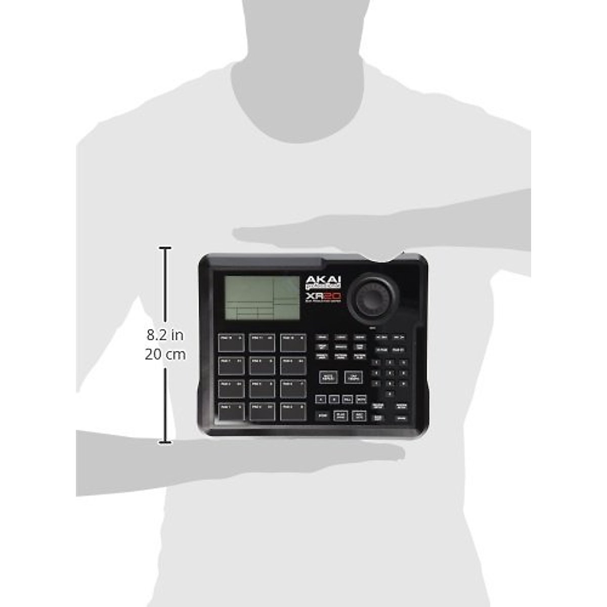 Akai Professional XR20 | Beat Production Station Drum Machine with 12 Trigger Pads, Note Repeat, and 700 Sounds
