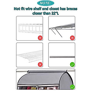 MISSLO 43" Hanging Garment Bags for Storage Well Sealed Clothes Dust Cover with Large Clear Window and 3 Zippers Opening for Suit Coat Closet Rack (Rack not included), 2 Packs