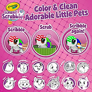 Crayola Scribble Scrubbie Pets Mega Set 2.0, Coloring Toy, Kids Gifts for Girls & Boys, Age 3, 4, 5, 6