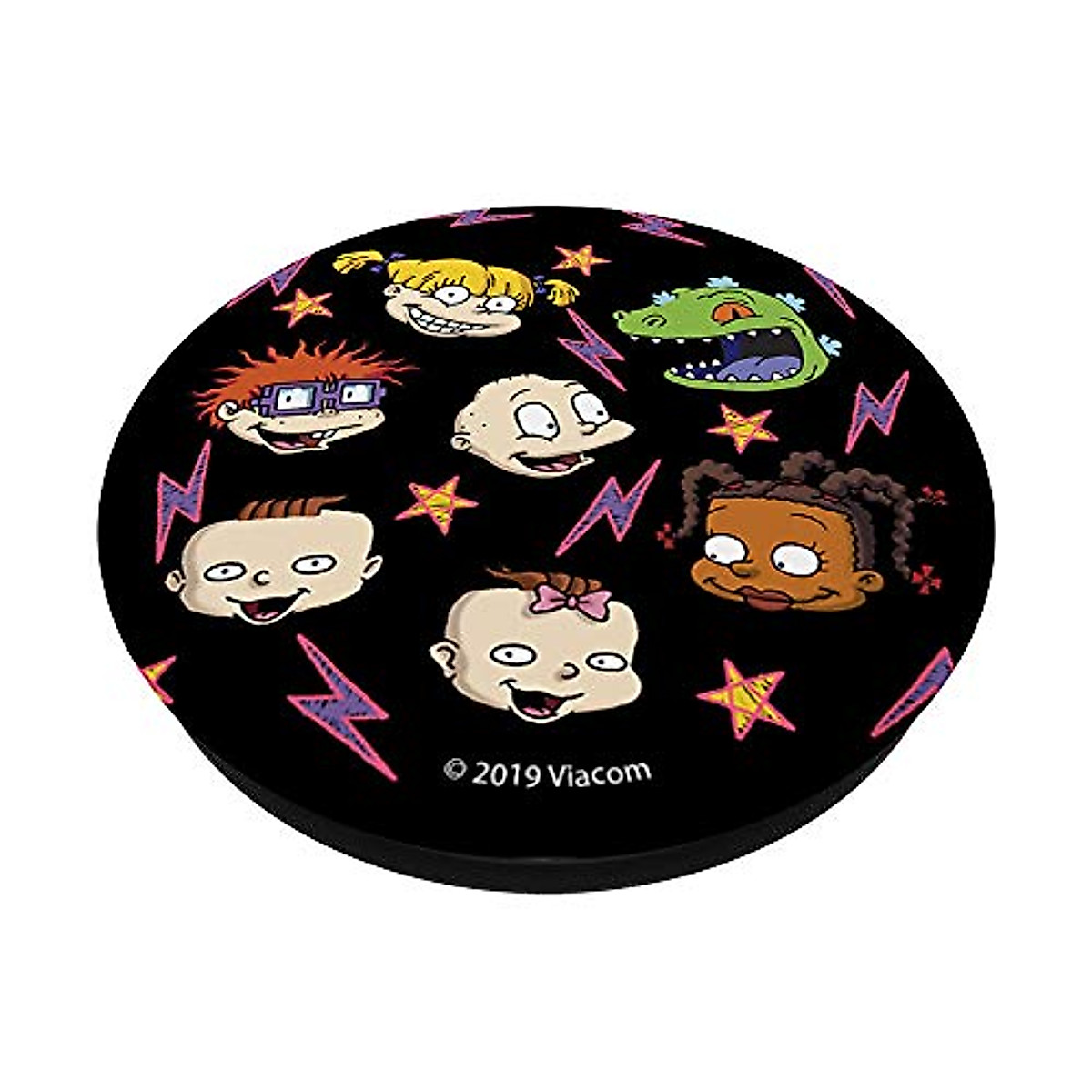 Rugrats Lightening and Stars Group Head Shot PopSockets PopGrip: Swappable Grip for Phones & Tablets
