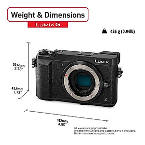 PANASONIC LUMIX GX85 Camera with 12-32mm and 45-150mm Lens Bundle, 4K, 5 Axis Body Stabilization, 3 Inch Tilt and Touch Display, DMC-GX85WK (Black USA) (Renewed)