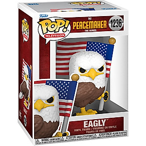 POP Peacemaker - Eagly Funko Vinyl Figure (Bundled with Compatible Box Protector Case), Multicolored, 3.75 inches