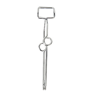 10PCS Spring Test Tube Holders Stainless Steel Clip Clamp, Lab Test Tube Clamp with Finger Grip, Laboratory Experiment Testing Holder Tool for Standard Test Tubes, 14.6cm / 5.7inch