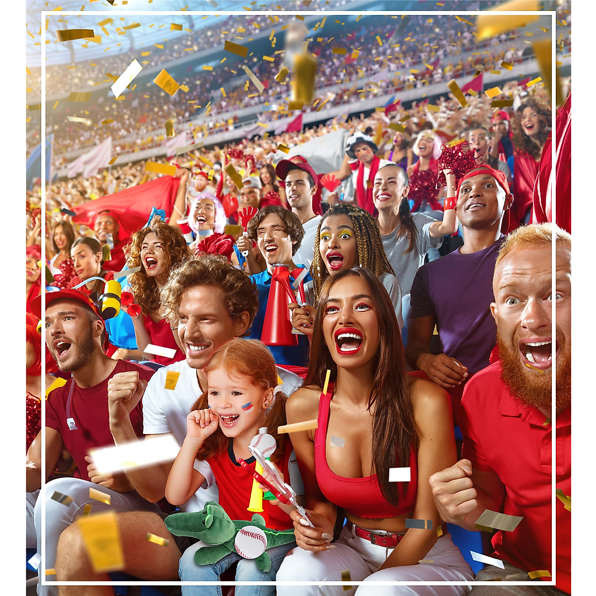 DolliBu Alligator Stuffed Animal with Baseball Plush - Soft Huggable Alligator, Adorable Playtime Plush Toy, Super Soft Plush Doll Animal Toy for Kids and Adults - 6 Inch