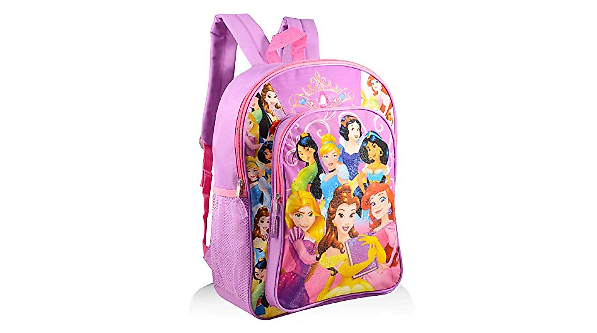 Deluxe Disney Princess Backpack Bundle for Girls