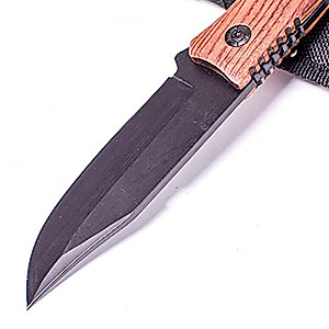 Fixed Blade Knife KANDAR N.210 Camping Hunting Fixed Blade Knife Overall lenght: 9.06in
