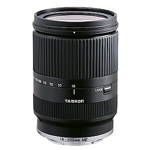 TAMRON - 18-200 mm F/3.5-6.3 Di III VC - for Sony E-Mount - Black - B011EMB