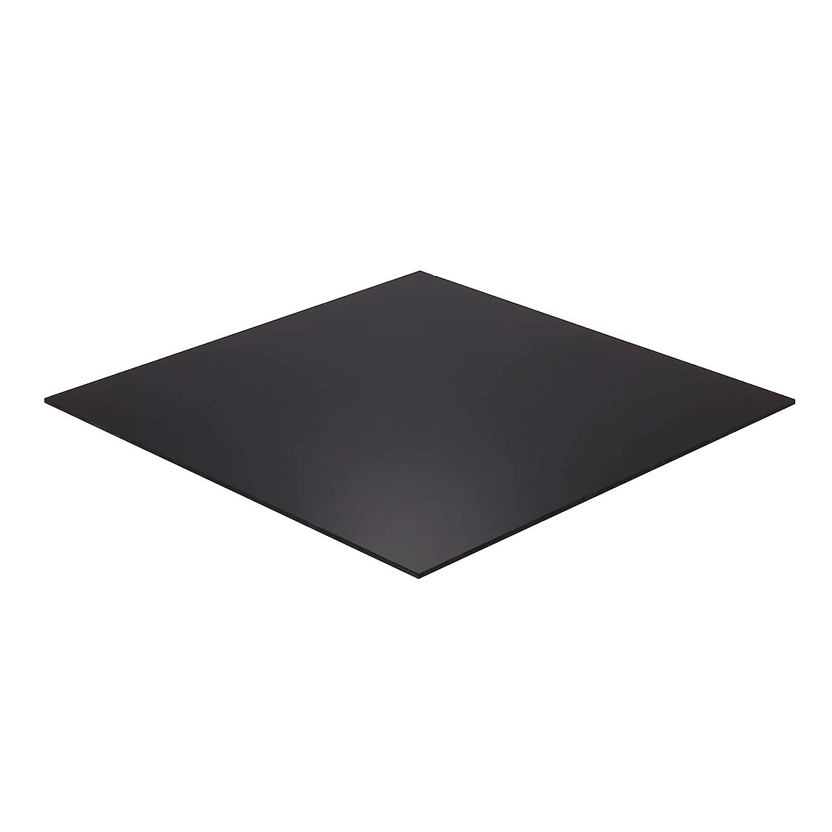 Falken Design Corporation Falken Design BK2025-1-4/1224 Acrylic Black Sheet, 12" x 24", 1/4" Thick