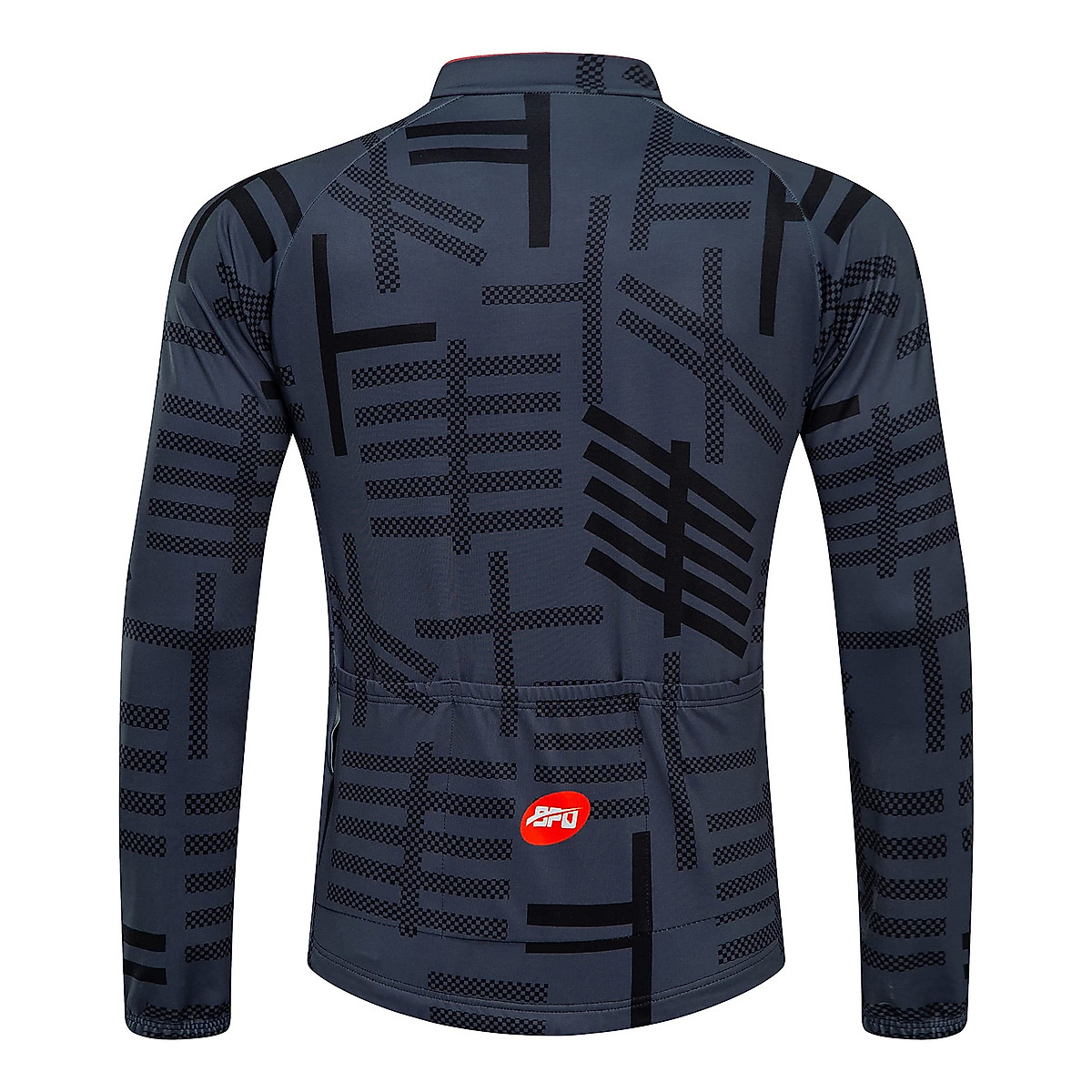 sponeed Mountain Bike Jersey Set Warm Men Fleece Lined Winter Cycling Road Bicycle Jackets Pad Pants Bike Outfit Medium