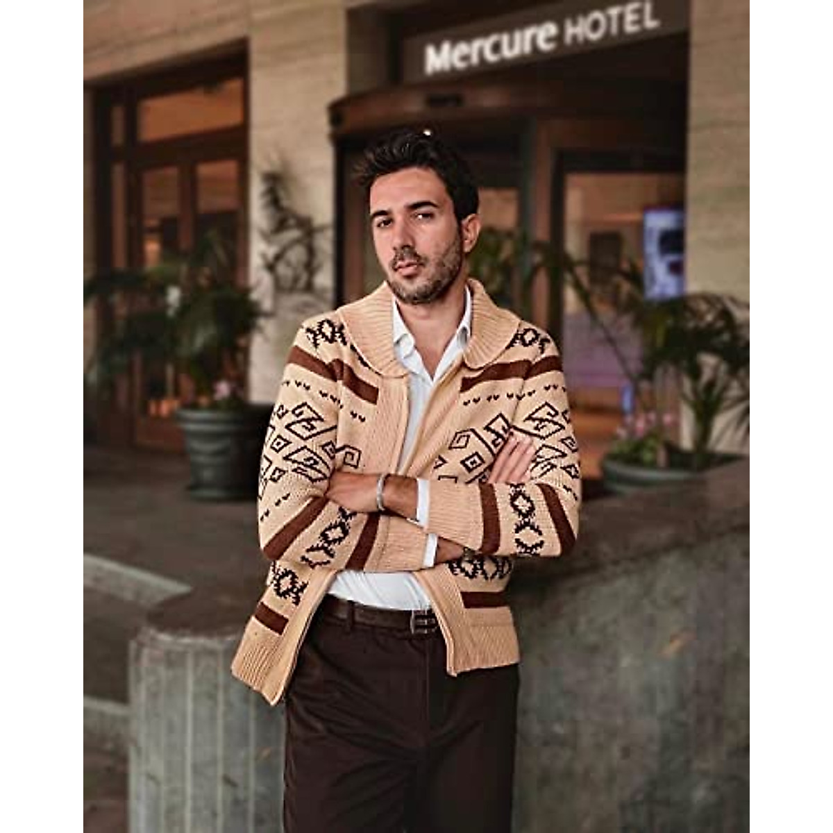 PJ Paul Jones Men's Classic, Apricot, Small