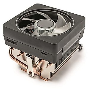 CPU Cooler RGB LED Lighting Aluminum Heatsink Copper Core Base 4-Pin PWM 95mm Fan Pre-Applied Thermal Paste for AMD Socket AM5 AM4 AM3 AM2 Desktop PC Computer - Prism