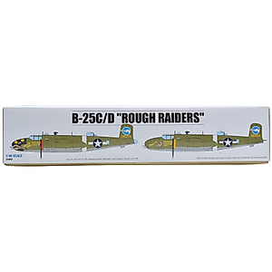 Premium Hobbies B-25C/D Rough Raiders 1:48 Plastic Model Airplane Kit 139V