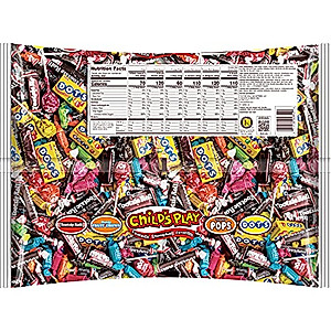 Tootsie Roll Child's Play Favorites, 5 Pounds of Individually Wrapped Party Candy - Funtastic Candy Variety Mix Bag - Peanut Free, Gluten Free (5 Pounds)