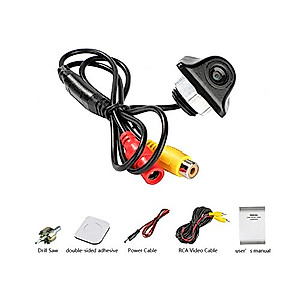 Carthree Car Backup Camera IP68 Waterproof Night Vision 170 Degree Car Rear View Universal Parking Assistance Auto Reverse Cameras for Cars Pickup Trucks SUVs RVs Vans