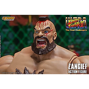 Storm Collectibles - Ultimate Street Fighter II: The Final Challenger - Zangief, Action Figure, STM87180 Red