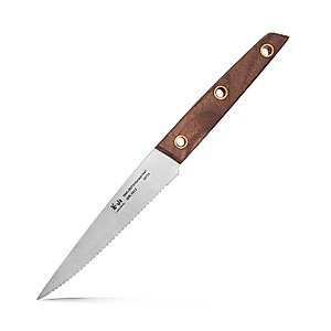 Cangshan W Series 60126 German Steel Serrated Utility Knife, 5-Inch