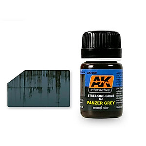 AK Interactive - Streaking Grime for Panzer Grey - AK00069