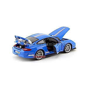 Bburago 11036BL Porsche 911 GT3 RS 4.0 Blue 1/18 Diecast Car Model
