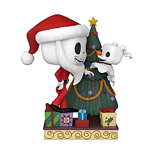 Funko Pop! Deluxe: The Nightmare Before Christmas 30th Anniversary - Jack Skellington and Zero with Tree
