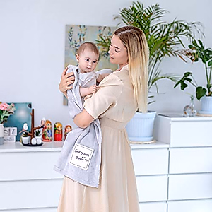 DEZANBO Baby Blanket for Boys Gilrs, Baby Blankets for Newborn,30”X 40”-Super Soft Fluffy Flannel,Great for Baby Showers, Light Grey