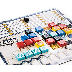 Gaming Trunk - Acrylic Overlays for Azul Player mat. Set of Four