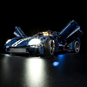LIGHTAILING Led Lighting Kit for Lego- 42154 2022 Ford-GT Building Blocks Model - LED Light Set Compatible with Lego Model(Not Include Lego Model)