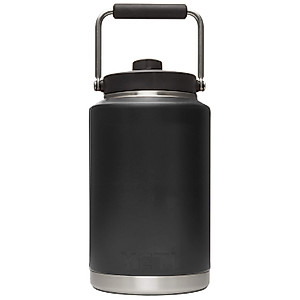 YETI Rambler Gallon Jug, Vacuum Insulated, Stainless Steel with MagCap, Black
