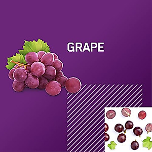 Optimum Nutrition Amino Energy Drink + Electrolytes for Hydration - Sugar Free, Amino Acids, BCAA, Keto Friendly, Sparkling Drink - Grape, Pack of 12 (Packaging May Vary)