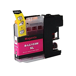 HGZ 4 Pack LC103XL Compatible Ink Cartridge Replacement for Brother LC103 MFC-J285DW MFC-J475DW MFC-J650DW MFC-J870DW MFC-J875DW MFC-J4310DW MFC-J4410DW MFC-J4510DW MFC-J4610DW MFC-J470DW MFC-J4710DW