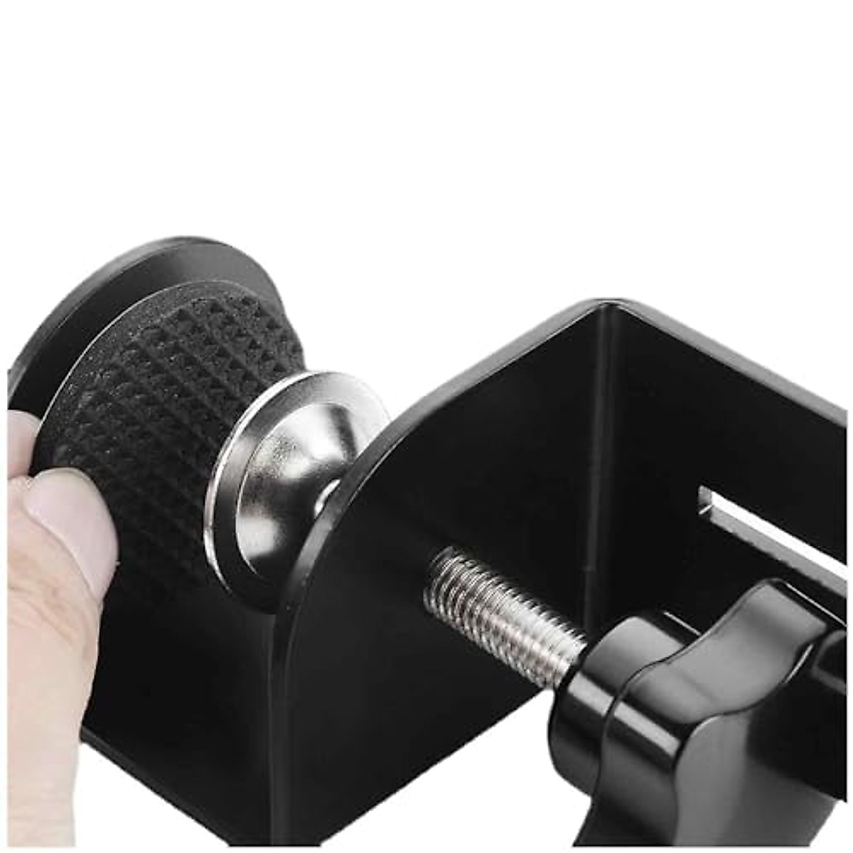 OM-PDD Slide Out Keyboard Tray Under Desk, 360° Hidden Mouse Pad, No Drill, Metal Steel Under Desk Tray, Silent, Smooth, Strong Load-Bearing, Strong and Stable