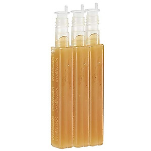 Clean + Easy Small Original Roll On Wax Refill for Wax Cartridge, Hygienic Depilatory Hair Removal Treatment, Removes Fine to Coarse Hairs, Perfect for Delicate Skin - 3 Packs