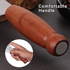 MEN WITH THE POT Butcher Knife With Sheath Meat and Vegetable Cleaver Knife for Kitchen or Camping Christmas Gifts for Men Father