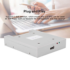 3.5 Inch 1.44MB USB SSD Floppy Drive Emulator Plug and Play for Industrial Controllers, Computers, Data Machine Tools