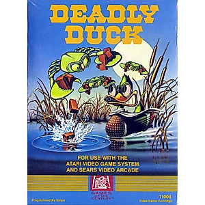Atari Video Computer System Cartridge - Deadly Duck