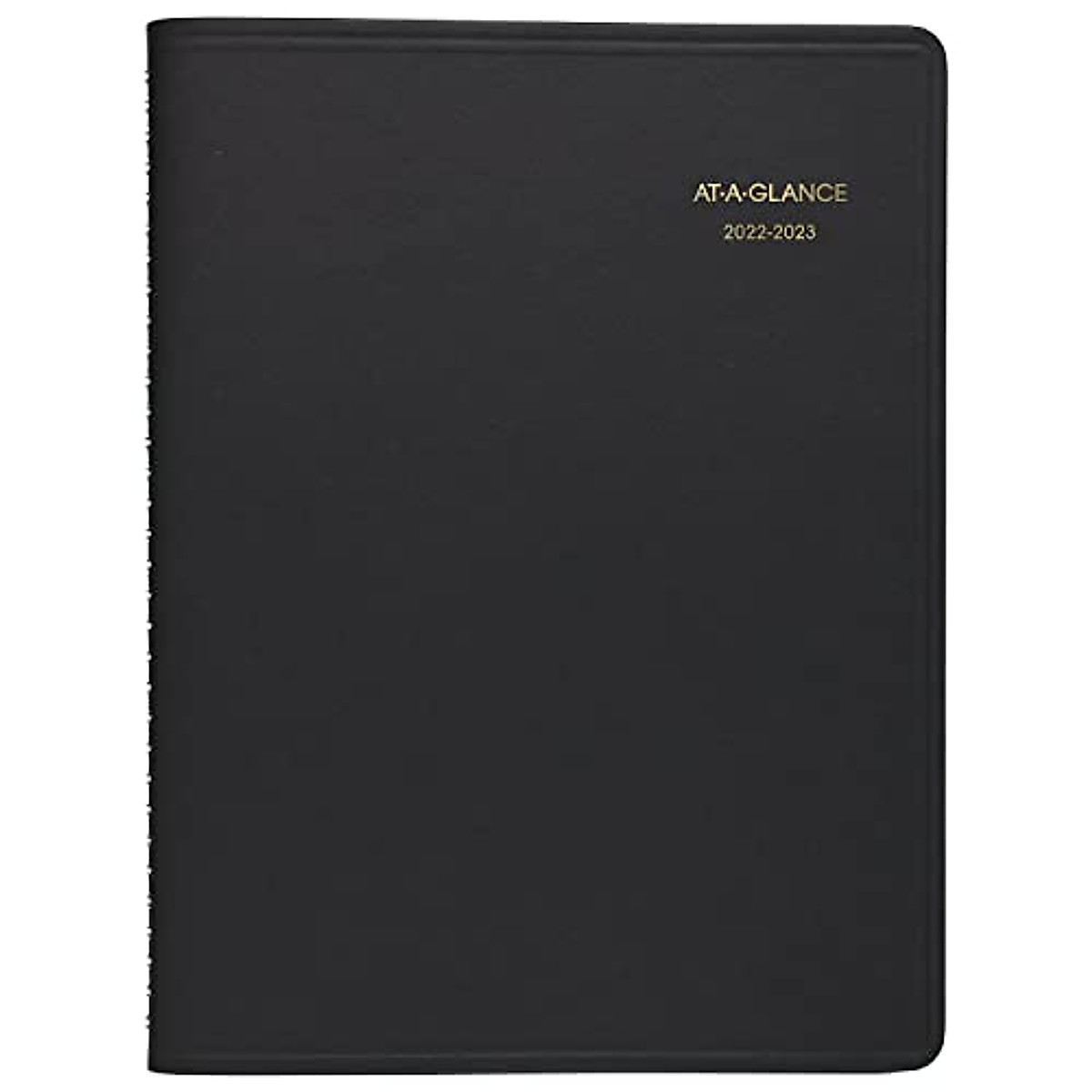 AT-A-GLANCE 2022-2023 Planner, Weekly Academic Appointment Book, 8-1/4" x 11", Large, Black (7095705)