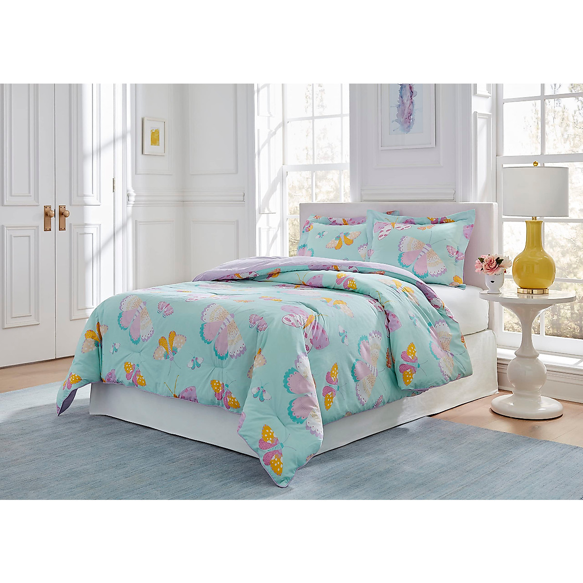 Lullaby Bedding Printed Duvet Set Butterfly Fairy
